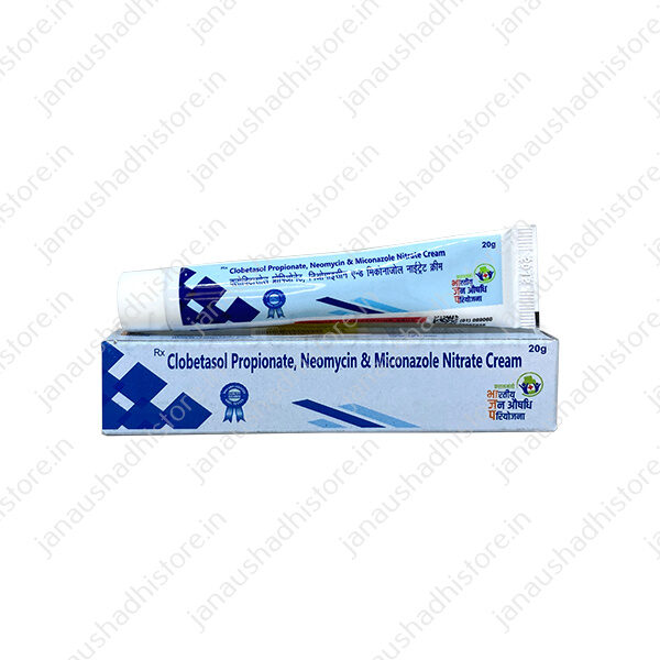 Clobetasol, Neomycin, Miconazole and Chlorocresol Cream – Janaushadhi Store